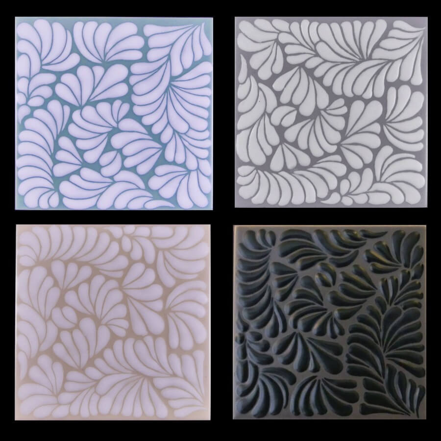 Plumeada - Traditional Artisan Tiles - Latin Accents